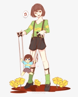 Melting Frisk And Chara - Kris Deltarune Pixel Art , Free Transparent ...