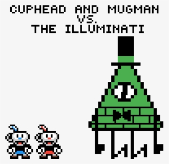 Pixel Art Bill Cipher , Free Transparent Clipart - ClipartKey