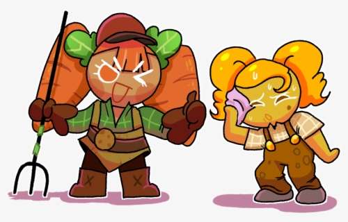 Commission, Carrot Cookie Taking Cheesecake Cookie - Carrot Cookie ...