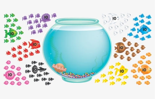 Colorful Fish Bowl , Free Transparent Clipart - ClipartKey