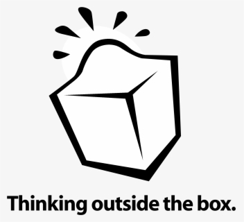 Empty Box Thinking - Thinking Clipart Black And White , Free ...