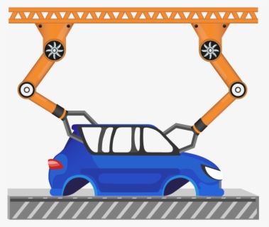 Production Line Car Factory , Free Transparent Clipart - ClipartKey