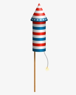 Fourth Of July Firework Rocket , Free Transparent Clipart - ClipartKey