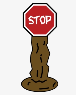 Stop Sign Frame Png Clipart , Png Download - Stop Police Vector Siluet ...