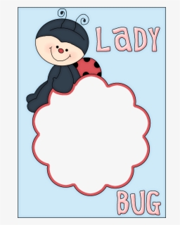 Frame Ladybugs Png Clipart , Png Download - Clipart Ladybug With Frame ...