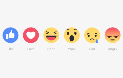 Facebook Reactions Graphics Png - Facebook Reactions , Free Transparent ...