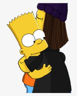 Best Friends Cartoon Images - Bart Simpson Y Su Amigo , Free ...