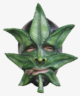 Weed - Halloween Weed Mask , Free Transparent Clipart - ClipartKey
