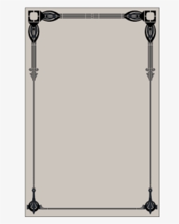 Engineering Border Design , Free Transparent Clipart - ClipartKey