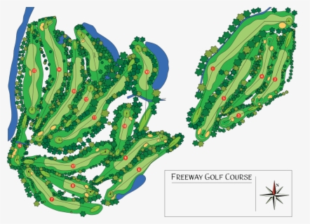 Simple Golf Course Layout , Free Transparent Clipart - ClipartKey
