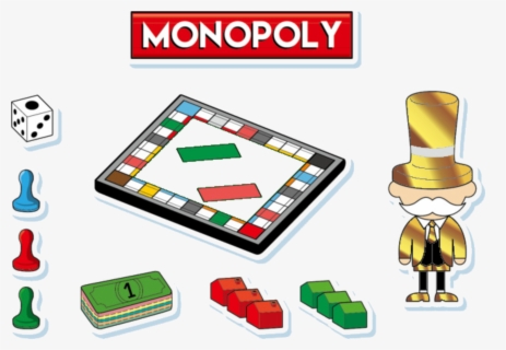 Transparent Monopoly Board Clipart - Monopoly , Free Transparent ...
