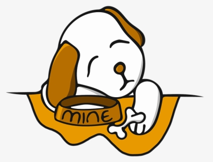 Transparent Bone Puppy - Dog Bone Cartoon Png , Free Transparent ...