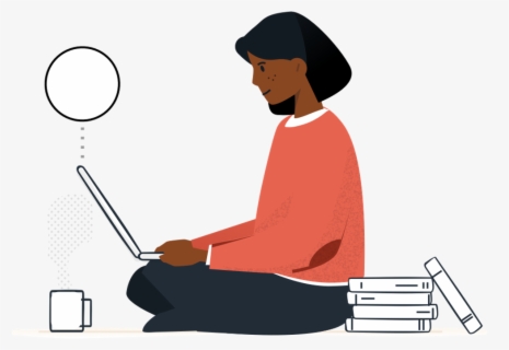 Simple, Yet Engaging For Employees - Sitting , Free Transparent Clipart ...