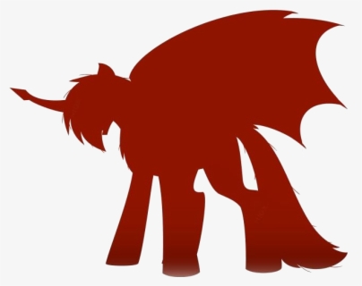 Destroyah Pony Png Silhouette Transparent Background - Destoroyah ...