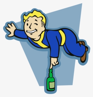 Download Vault Boy Png Clipart , Png Download - Fallout Vault Boy Sick ...
