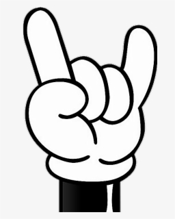 Mickey Mouse Hand Pointing Png - Mickey Mouse Hand Png , Free ...