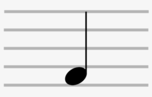 Free Quarter Note Clip Art with No Background - ClipartKey
