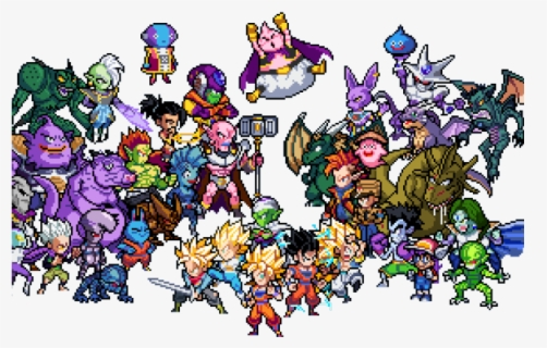 Dragon Ball Clipart Sprite - Sprites Sheets Dragon Ball , Free ...