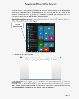 Assignment Of Ms Word , Free Transparent Clipart - ClipartKey
