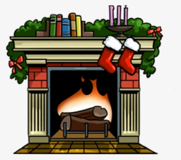 Fireplace Clipart Chimenea - Transparent Fireplace Cartoon , Free ...