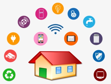 Transparent Home Clip Art - Smart Home Icon Png , Free Transparent ...