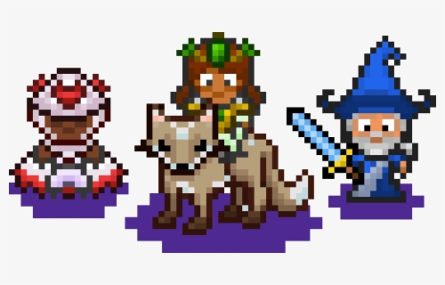 8 Bit Rpg Character , Free Transparent Clipart - ClipartKey