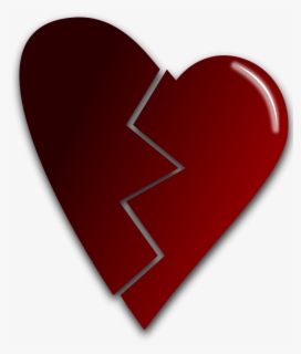 Free Broken Heart Clip Art with No Background - ClipartKey