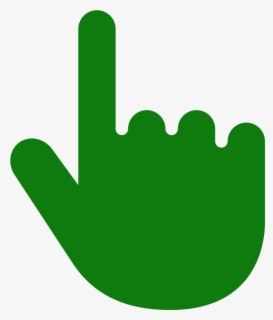 Thumb Tack Clipart Svg - Cursor Hand Green , Free Transparent Clipart ...