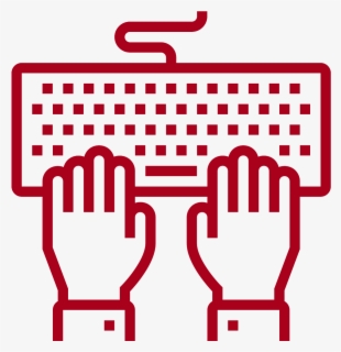 Hands On Keyboard Clipart , Free Transparent Clipart - ClipartKey