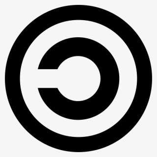 Transparent Copyright Symbol White Png - Copyleft Png , Free ...