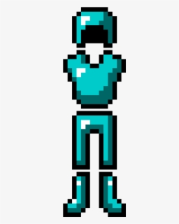 Pixilart - Minecraft Diamond Armor Transparent , Free Transparent ...