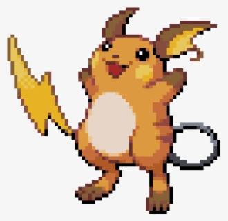 Raichu Clipart , Png Download - Pokemon Pixel Art Raichu , Free ...