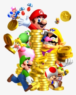 Mario Clipart Coin - Moneda Mario Bros Gif , Free Transparent Clipart ...