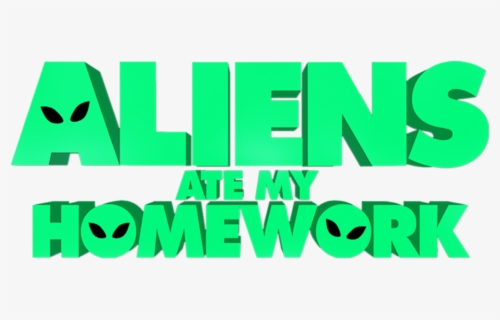 Aliens Ate My Homework - Graphic Design , Free Transparent Clipart ...