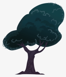 3 Vector Simple Tree - My Little Pony Tree , Free Transparent Clipart ...