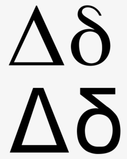 File Letter Serif Sans - Letter Delta , Free Transparent Clipart ...