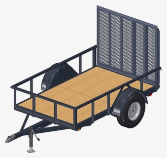 Trailer Plans, - Utility Trailer , Free Transparent Clipart - ClipartKey