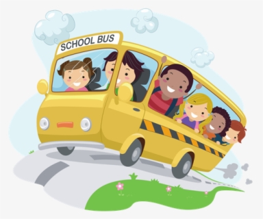 Bus Trip Cartoon Png , Free Transparent Clipart - ClipartKey