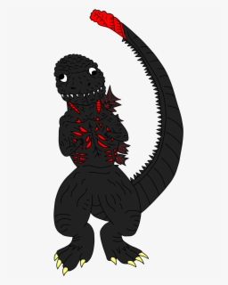 Drawn Godzilla Cute - Shin Godzilla Godzilla Coloring Pages , Free ...
