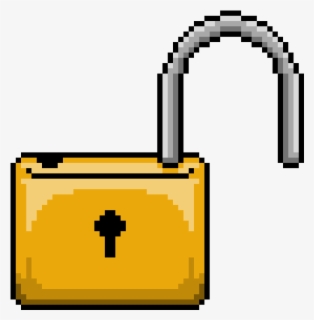 Lock Pixel Art Png , Free Transparent Clipart - ClipartKey