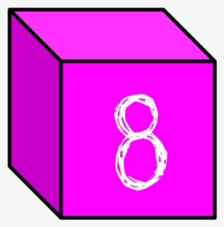 Number Block, Eight, 8, Violet , Free Transparent Clipart - ClipartKey