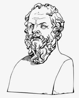 Socrates Bust Line Art - Socrates Clip Art , Free Transparent Clipart ...