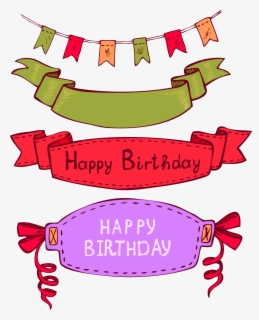 Free Birthday Banner Clip Art with No Background - ClipartKey