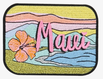 Maui Sticker Patch - Label , Free Transparent Clipart - ClipartKey