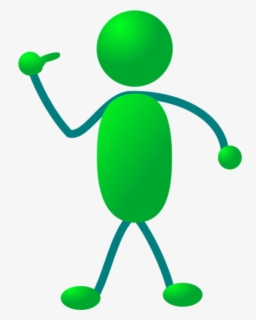 Stickman Pointing Finger To Himself - Stick Figure Pointing At Itself ...