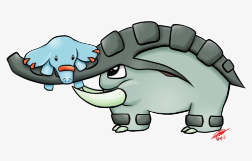 Transparent Donphan Png - Pokemon Phanpy And Donphan , Free Transparent ...