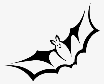 Free Bat Black And White Clip Art with No Background - ClipartKey