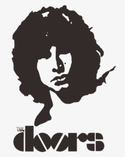 The Doors Logo Black Clip Arts - Jim Morrison The Doors Logo , Free ...
