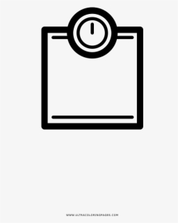 Weight Scale Coloring Page - Dibujo De Un Peso Para Colorear , Free ...