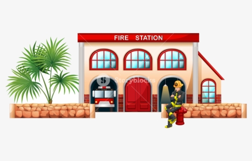 Free Fire Station Clip Art with No Background - ClipartKey